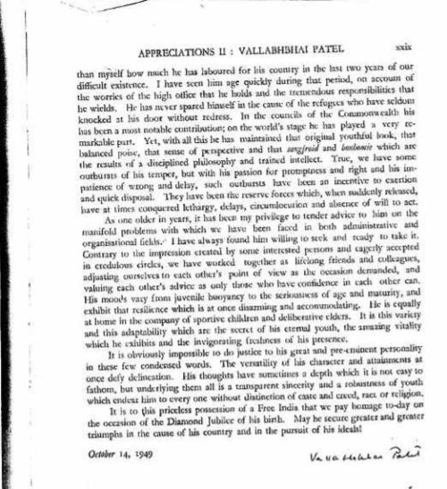 ‘Only I Know...’: Sardar Patel Wrote This Letter On Nehru's 60th Birthday