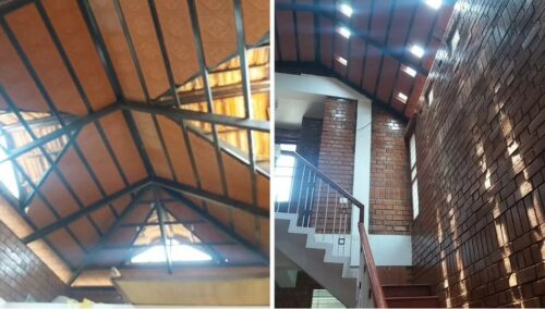 This Gorgeous Paint-Free, Mud Home Needs 50% Less Cement & No ACs in ...