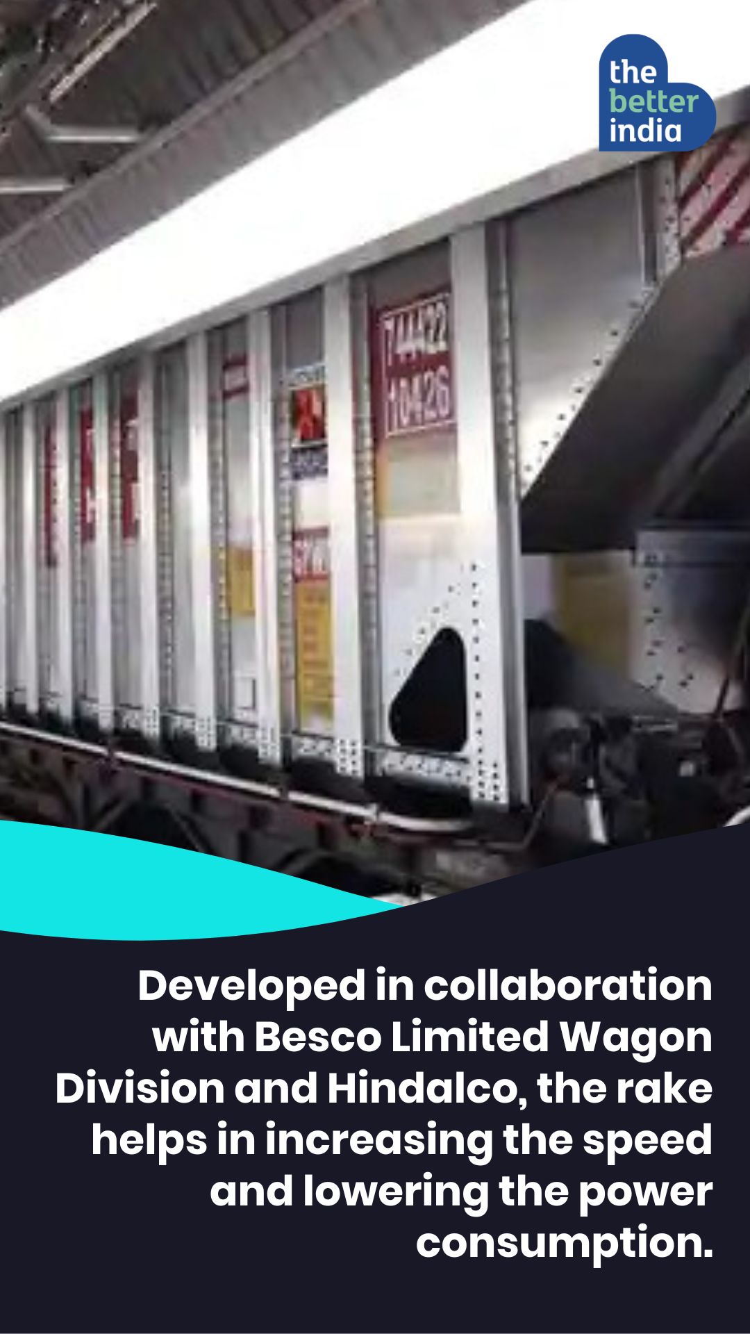 Indian Railways Launches 1st Indigenous Aluminium Fright Rake