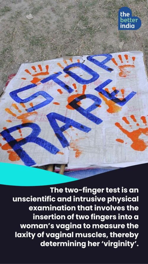What’s the ‘Two-Finger Test’ in Rape Cases & What the SC Order Says ...