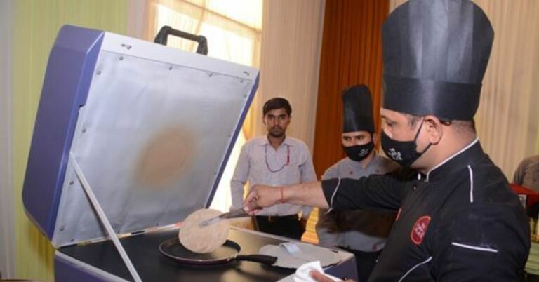 Indian Oil’s Solar Cooking Stove Can be Used Indoors & Substitute LPG