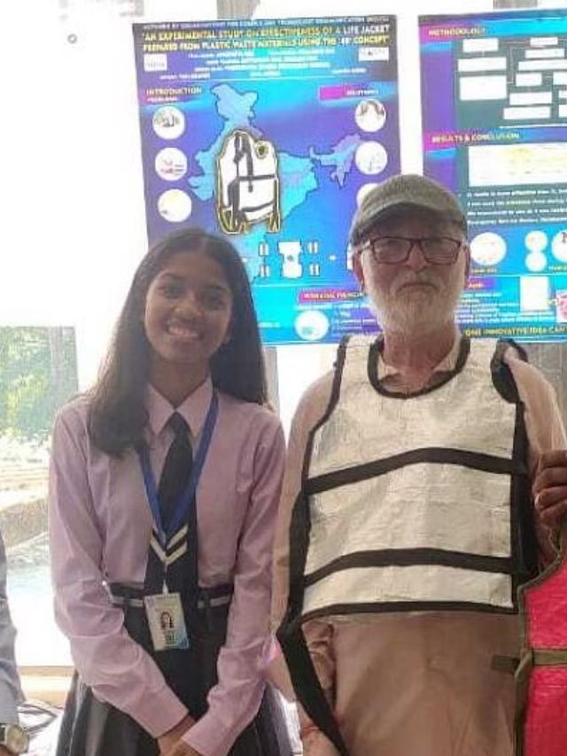 After Floods In Her Hometown, 18-YO Turned Plastic Waste into Life Jackets