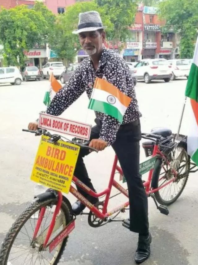 For 12 Years, This Hero Has Run a 'Cycle Ambulance' for Injured Birds