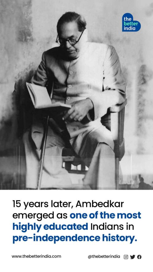 What Made BR Ambedkar One of India's Most Highly Educated Indians