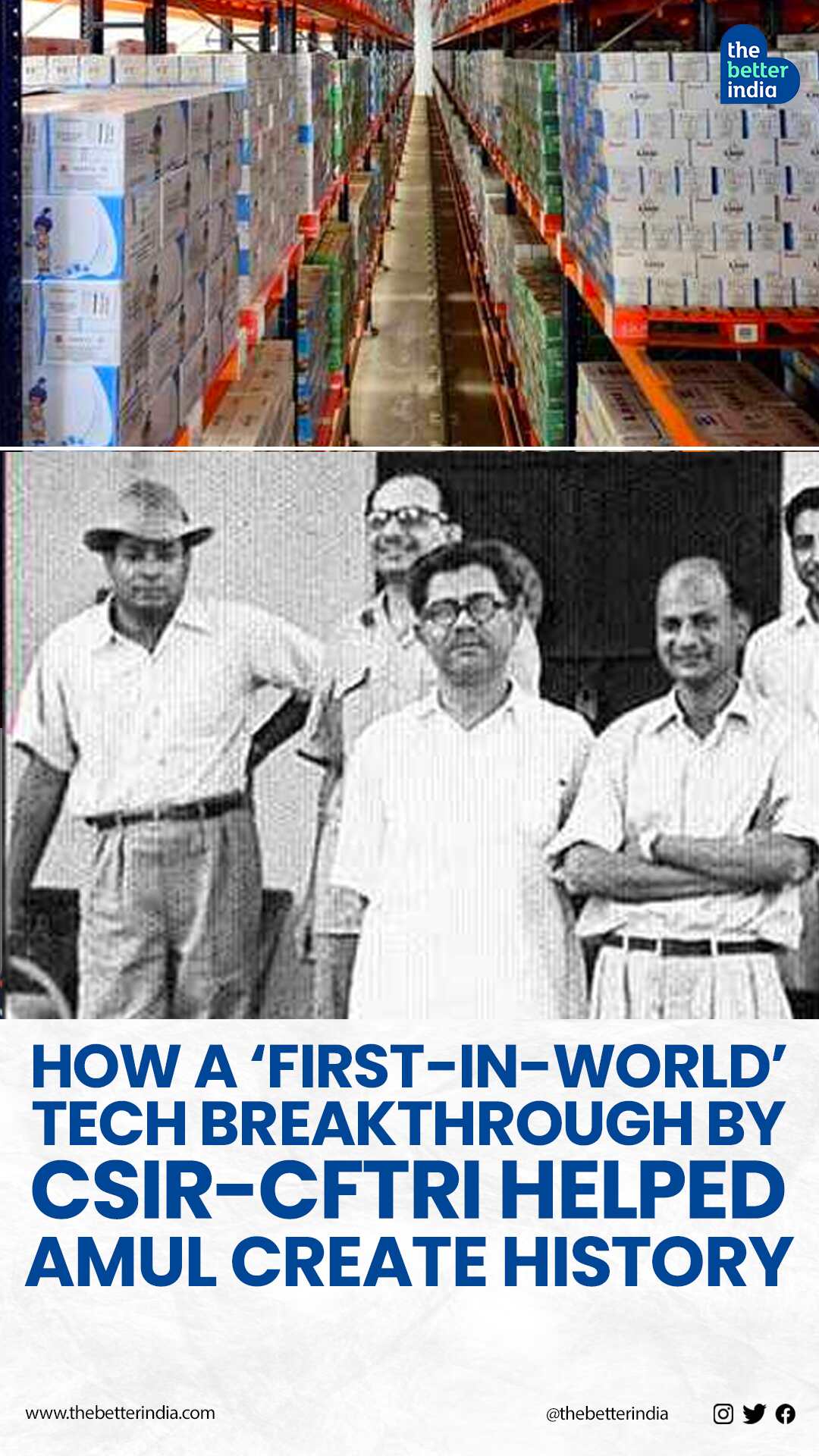 How India Developed The Breakthrough Tech Which Helped Amul Create History
