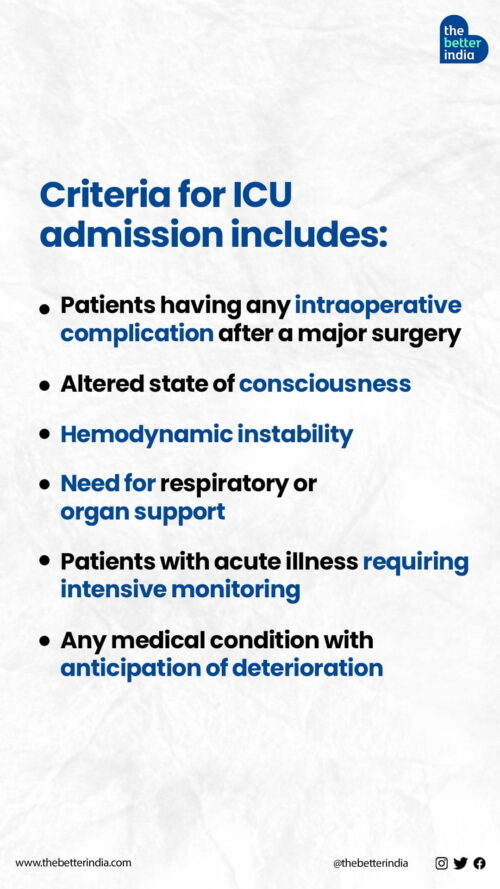 Who Can Be Admitted To The ICU? What You Should Know About Centre’s New ...