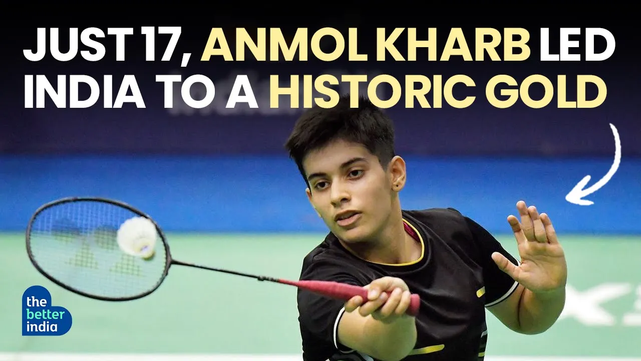 Just 17, Anmol Kharb Led India To a Historic Gold - The Better India
