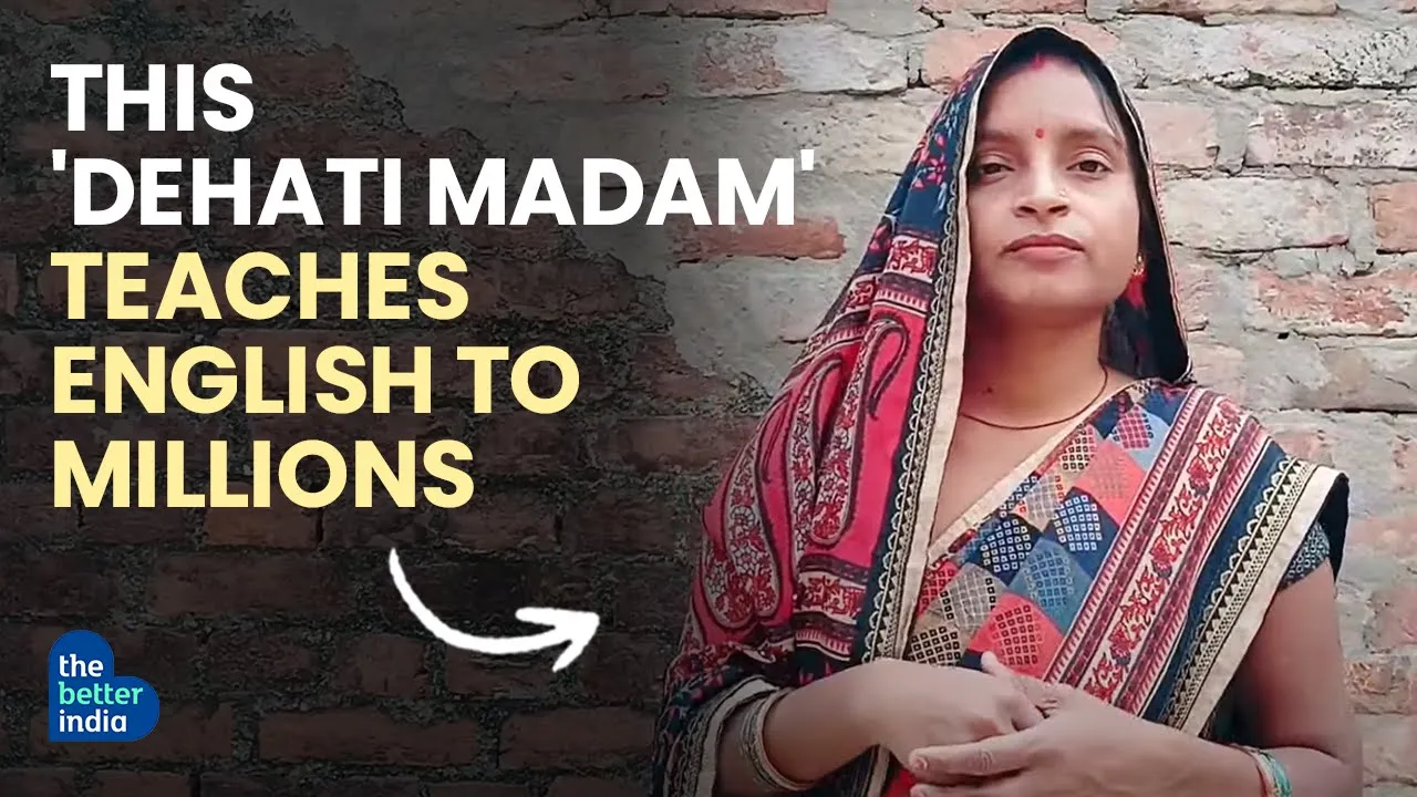 Village Woman Turns ‘Dehati Madam’, Teaches English to Millions - The ...