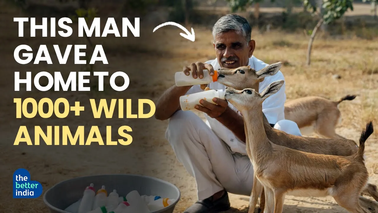 This Man Gave a Home to 1000+ Wild Animals - The Better India