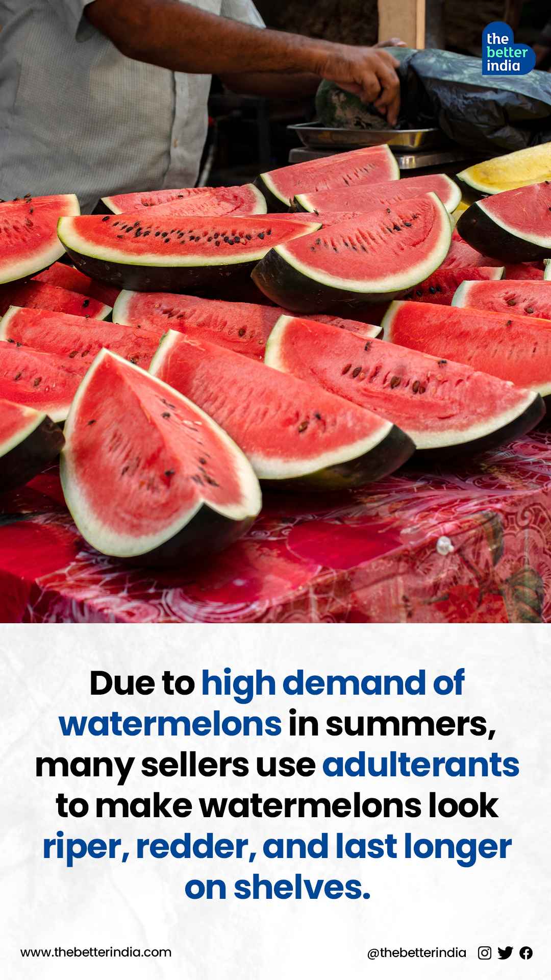 How to Identify Chemically-Injected Watermelons in the Market? 5 Steps