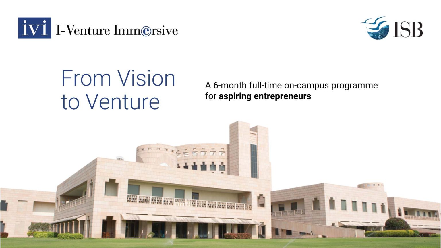 I-Venture@ISB Launches 6-Month Programme for Aspiring Entrepreneurs