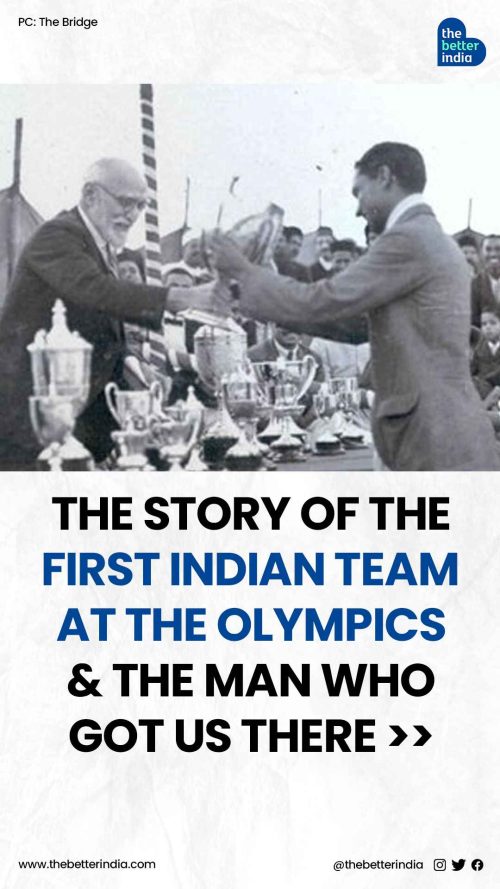 Story of First Indian Team at the Olympics & the Man Who Got Us There