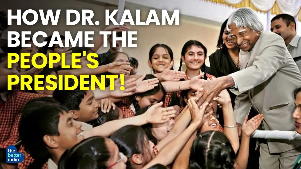 How Dr. Kalam Became the People's President! #india #missilemanofindia ...