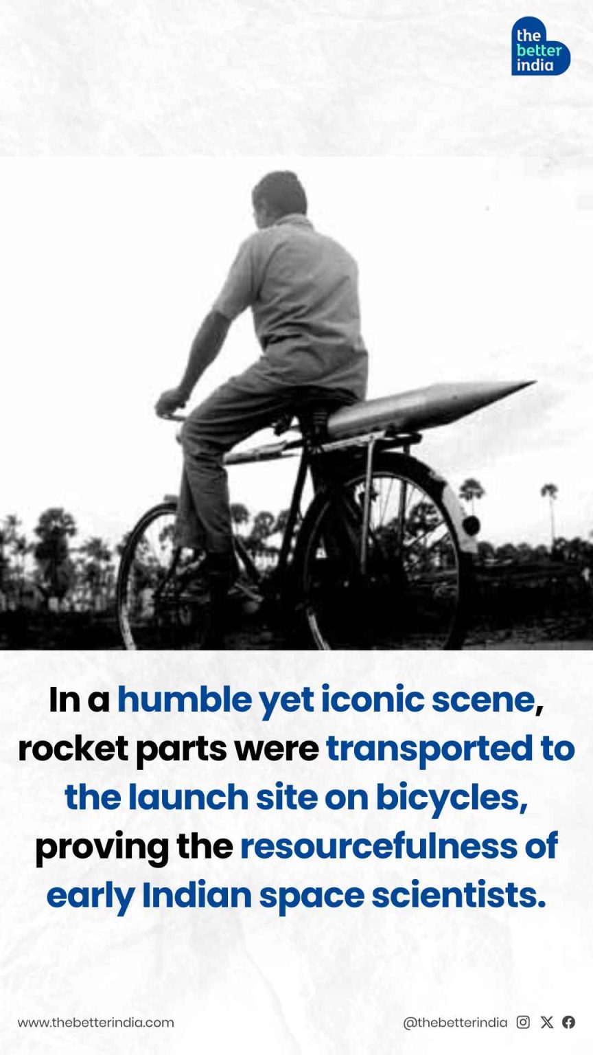 Amazing Story of ISRO's First Rocket Launch: Transported On A Bicycle ...