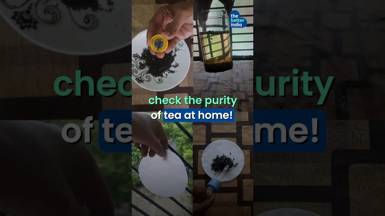 Fake Vs Real: Is Your Tea Adulterated? #shorts #food #tea - The Better ...