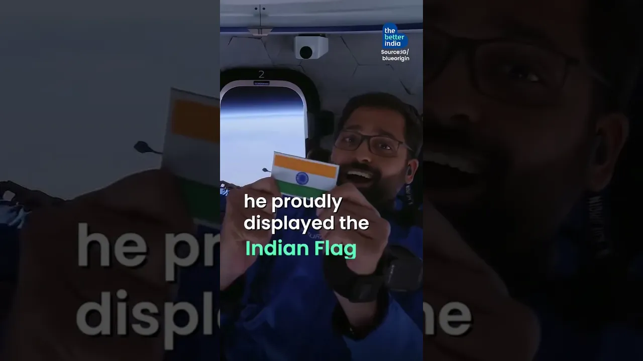 India’s First-Ever Space Tourist Is Back To The Earth #shorts #space # ...