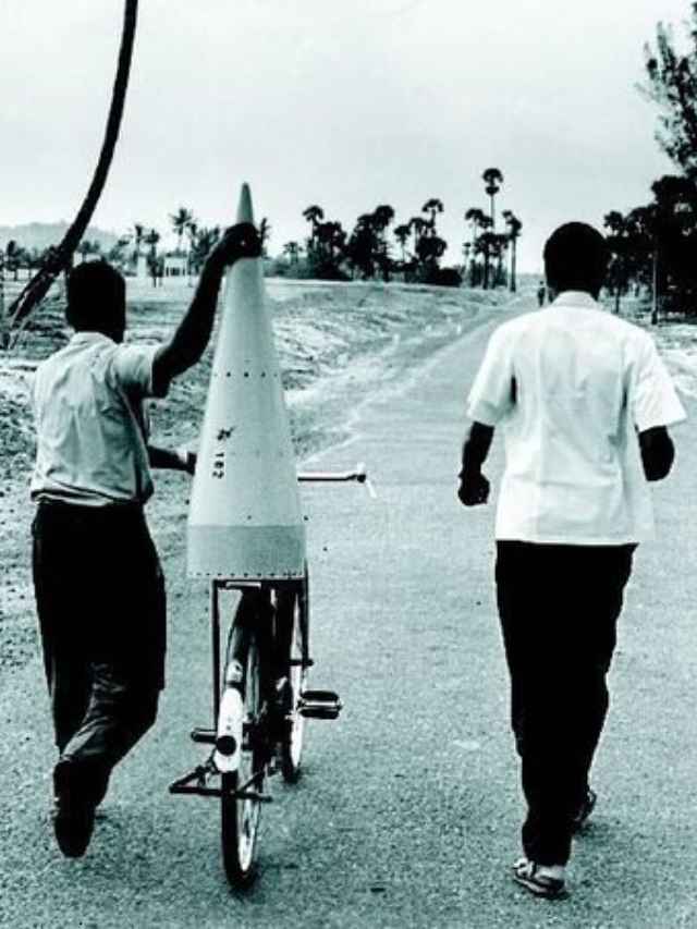 ISRO's First Rocket Launch: Transported On A Bicycle, Launched From A ...