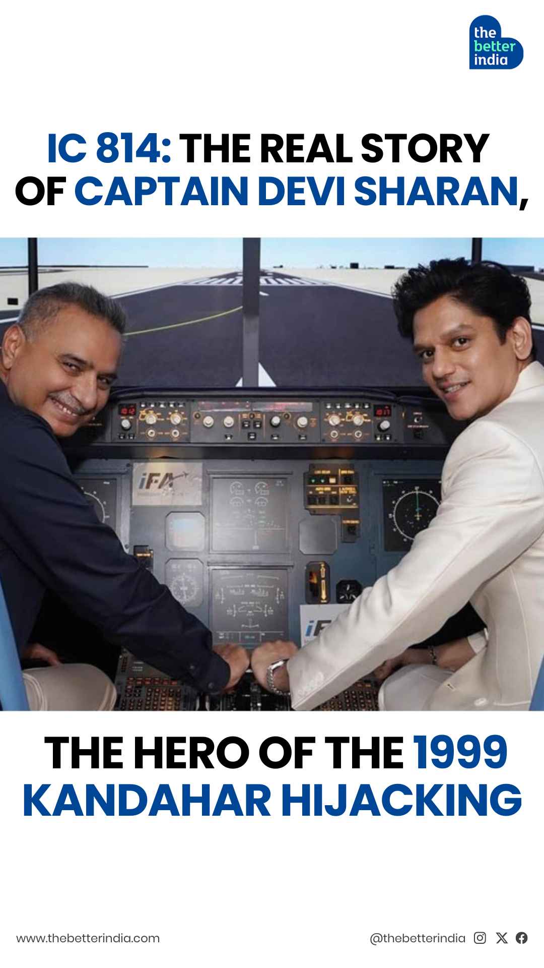 IC 814: Story of Capt Devi Sharan, The Hero Of The 1999 Kandahar Hijacking