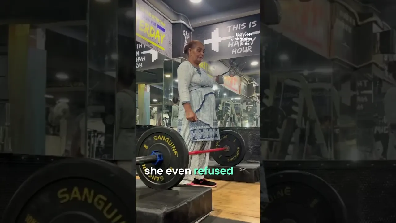 70-year-old Daadi deadlifts 70 kg! - The Better India