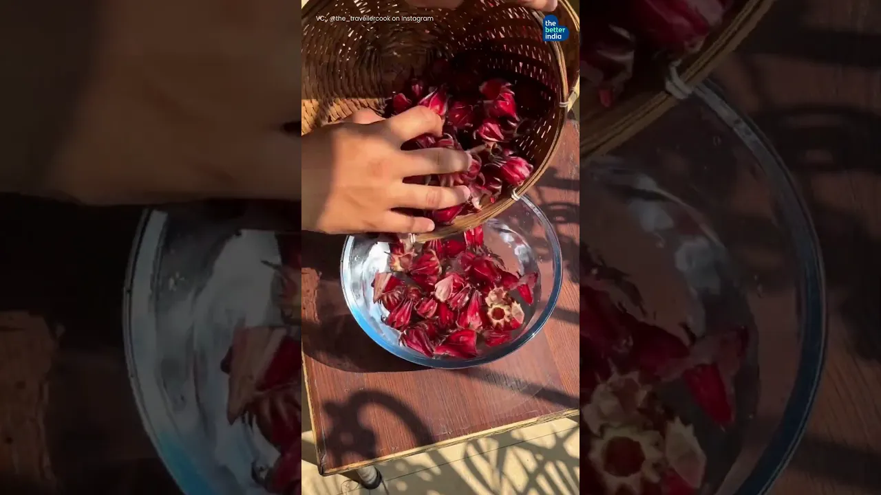 Here's How The Assamese Make Their Unique Roselle Jam! - The Better India