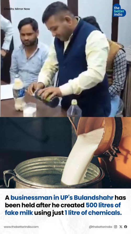 This BHU Researcher Found a Way To Test if Milk Is Fake or Real at Home