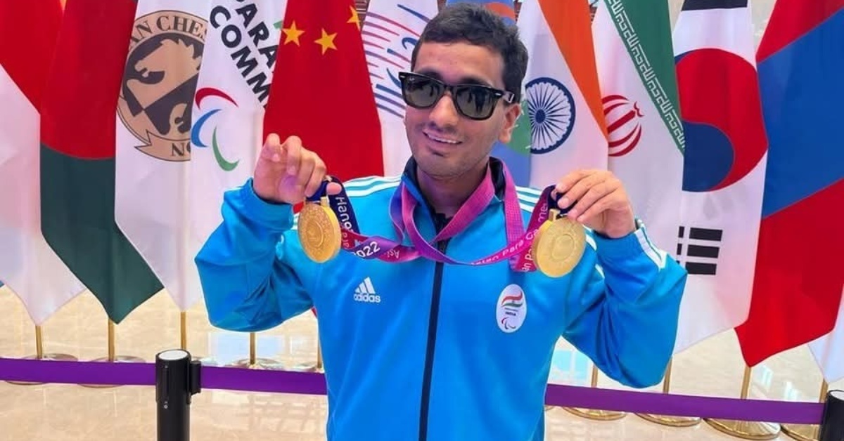 He Went Blind at 3 — Now Darpan Inani Is Winning Gold Medals for India