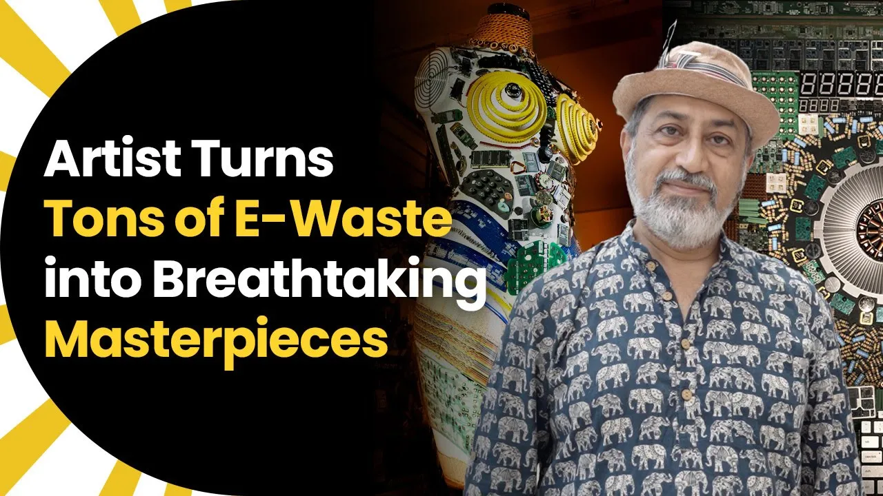 Artist Turns Tons of E-Waste into Breathtaking Masterpieces - The ...
