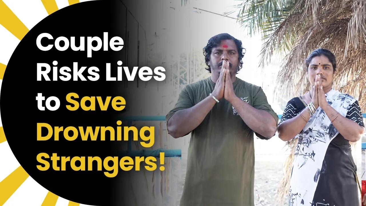 Couple Risks Lives to Save Drowning Strangers! - The Better India