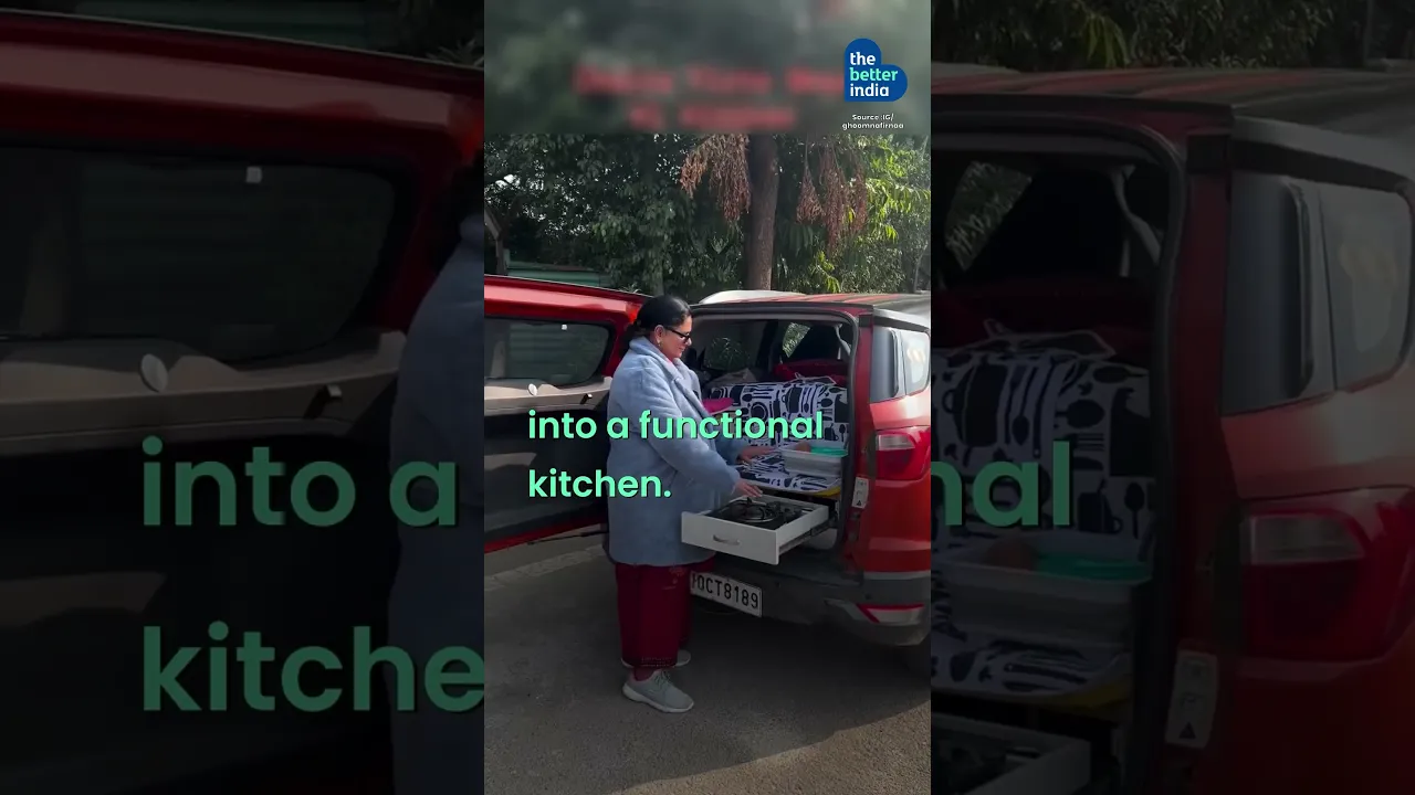 Retd Couple Turn Car Into ‘Home On Wheels’! - The Better India