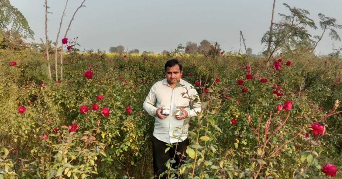 Security Guard Quit His Job to Run a Rose Farming Biz, Earns Rs 50K/Month