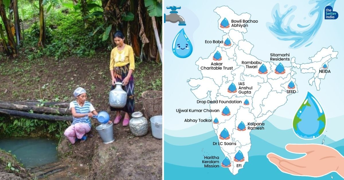 India’s Most Inspiring Water Conservation Efforts – A Map