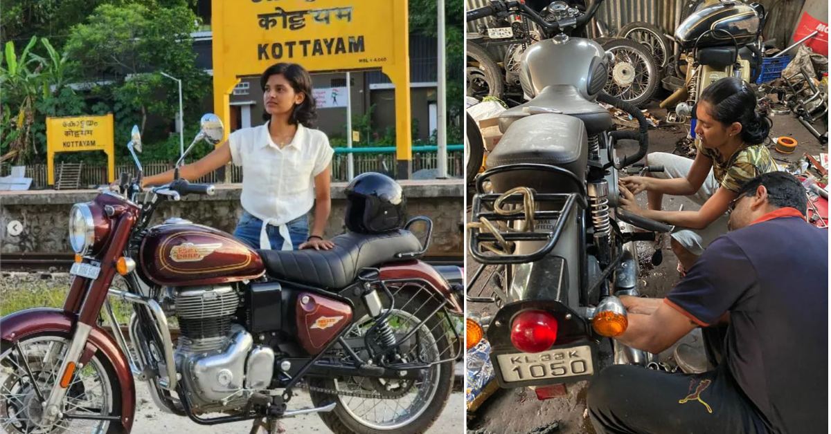 Meet Diya Joseph, Kerala’s ‘Bullet Girl’
