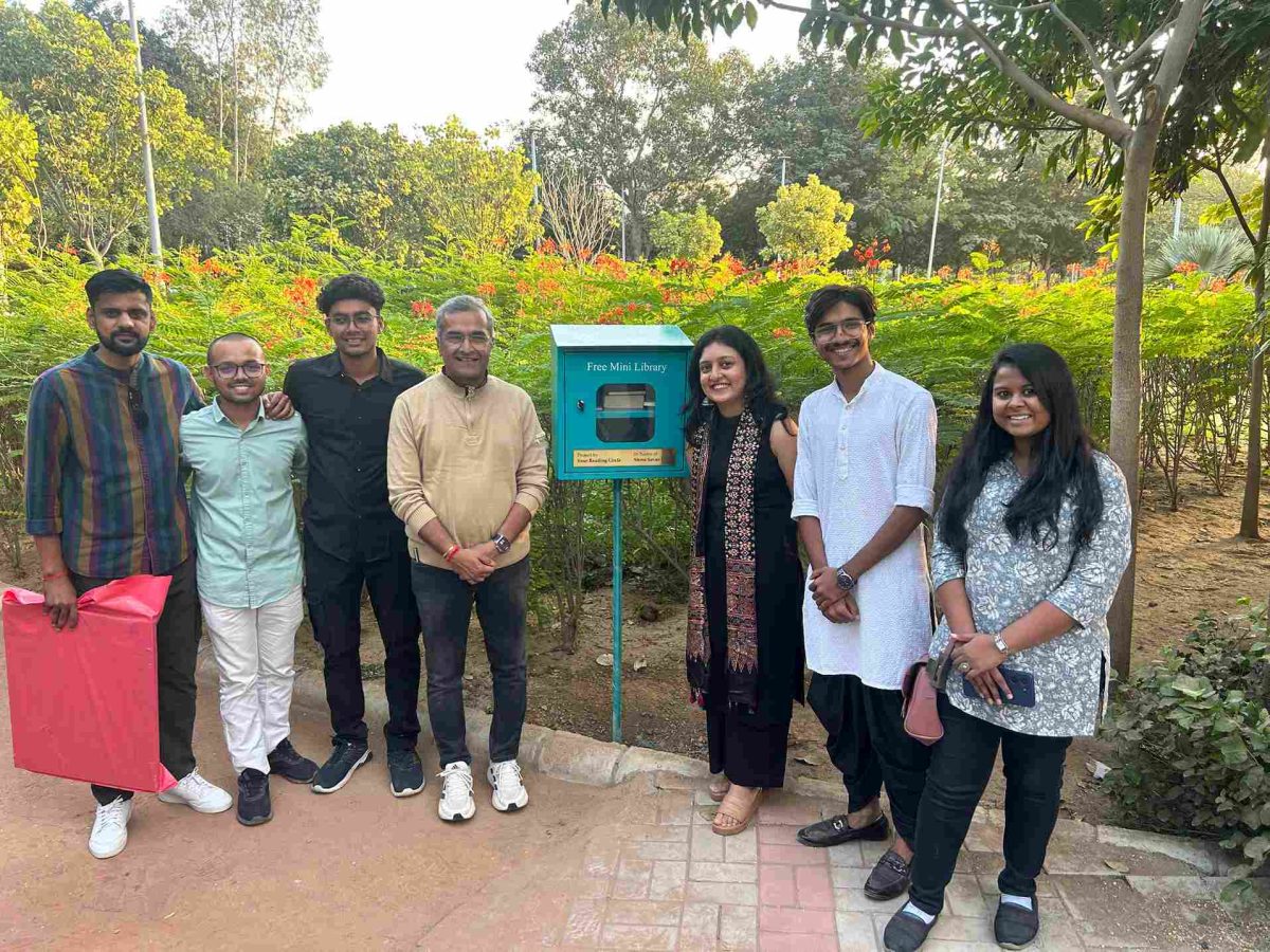 Heet Doshi & Om Thakkar’s Guide to Turning Parks into Mini Libraries