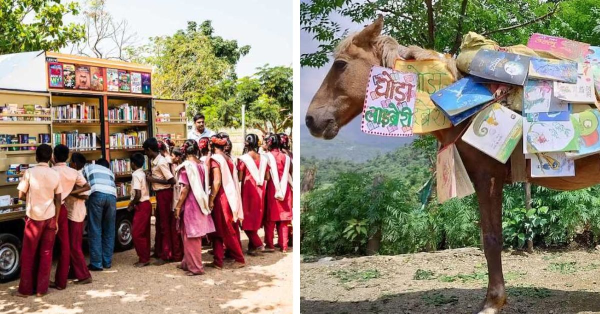 How mobile libraries in India are reaching remote and urban areas with ...