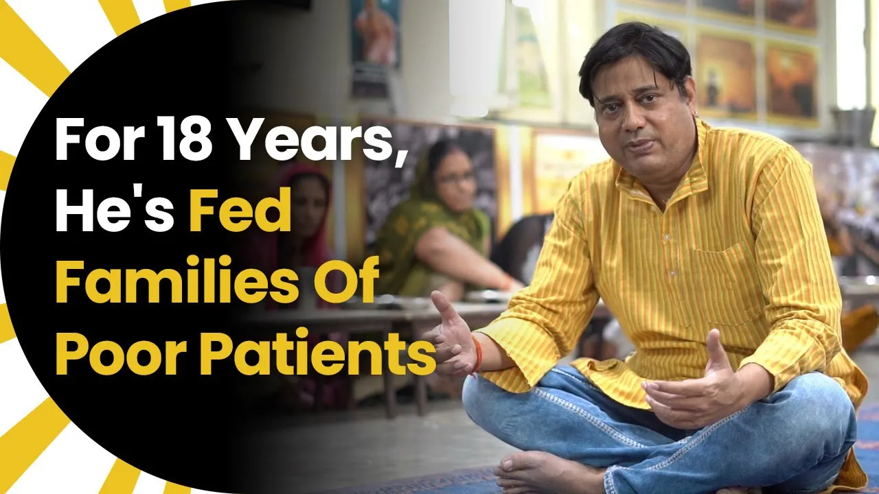 For 18 Years, He's Fed Families Of Poor Patients - The Better India