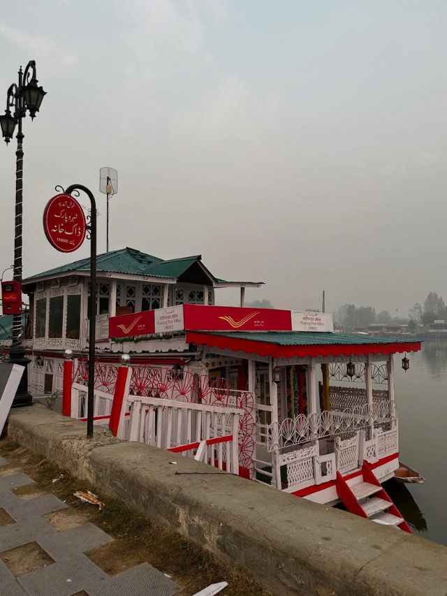 Write & Float: Dal Lake’s Iconic Post Office