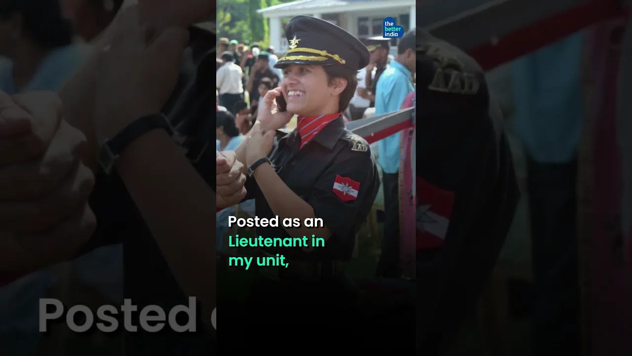 Indian Army's First Woman UAV Observer Pilot! - The Better India