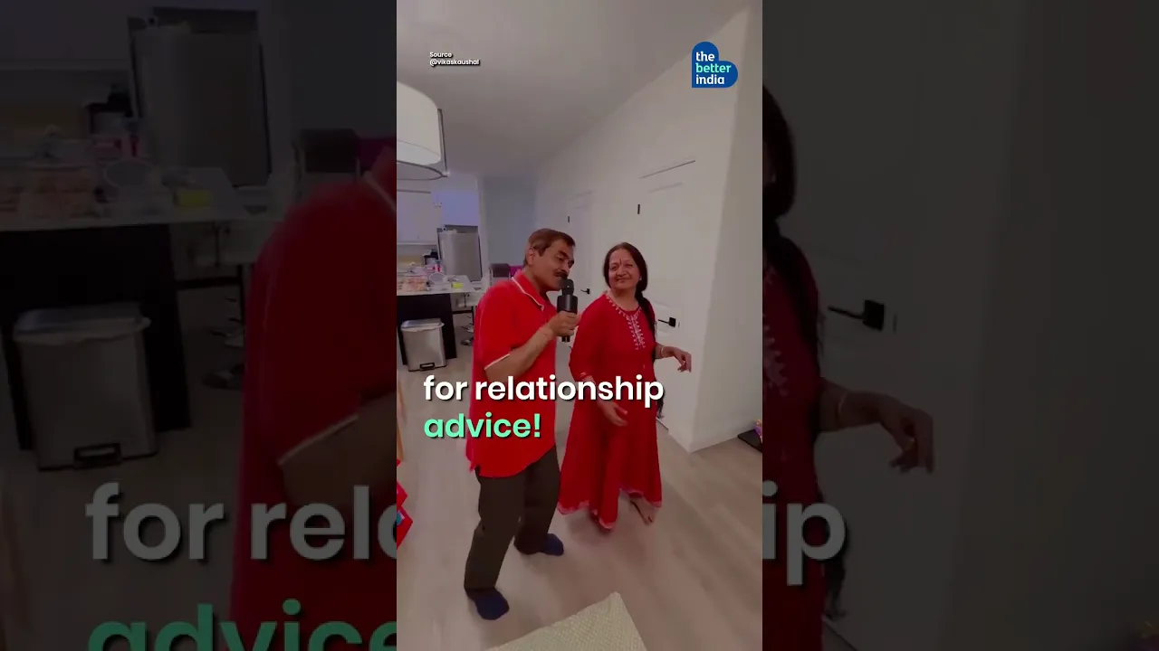 Sant Kumar & Rekha Sharma: Redefining Couple Goals, One Reel at a Time - The Better India