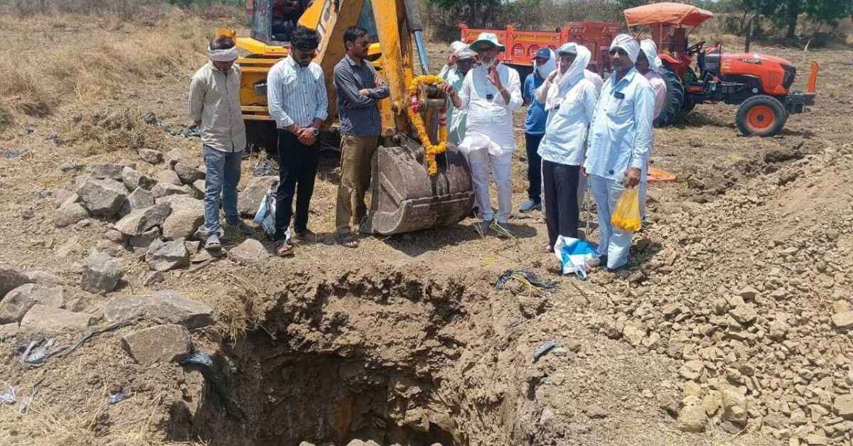 Lakhs of Water Recharge Pits Revive Maharashtra Farms