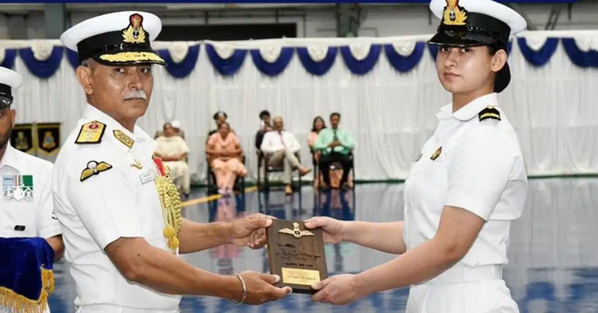 India’s First Female Navy Fighter Pilot: Aastha Poonia Set to Fly MiG-29K