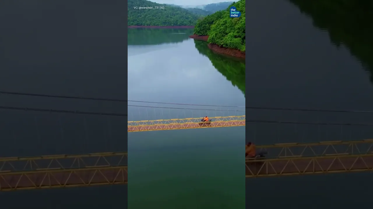 Guess This Unique Hanging Bridge In Karnataka? - The Better India