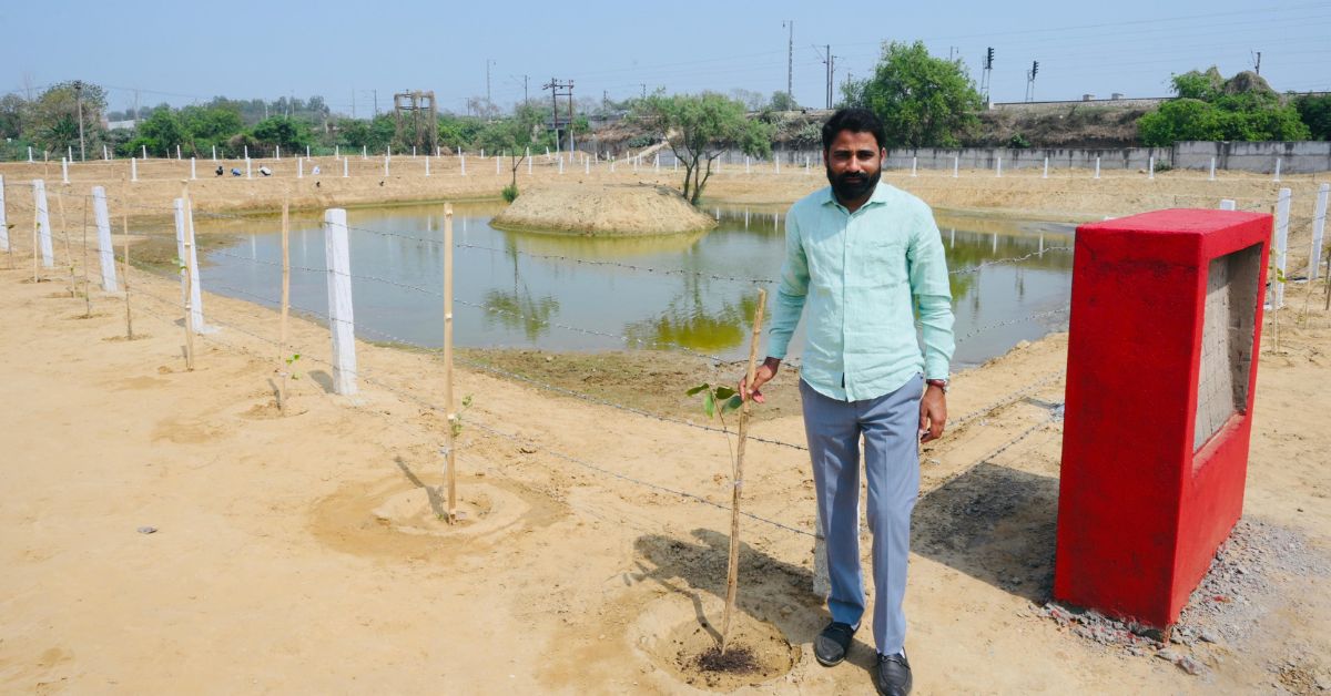 How Vikrant Tongad Revived a 4-Acre Dumping Ground in Noida